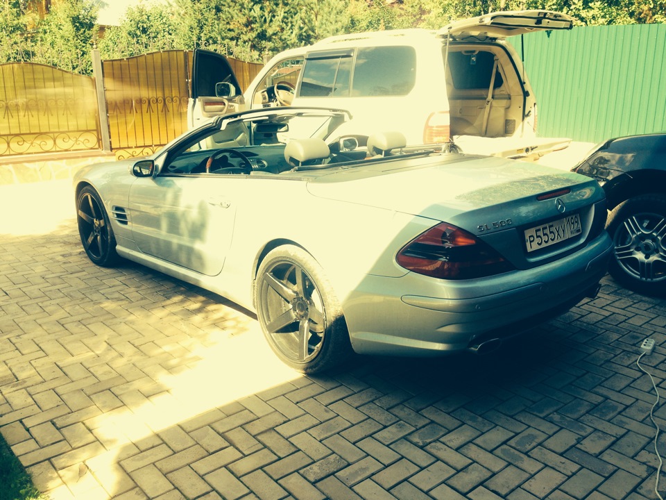 R-20 vs r-20 — Mercedes-Benz SL-Class (R230), 5 л, 2006 года | колёсные ...