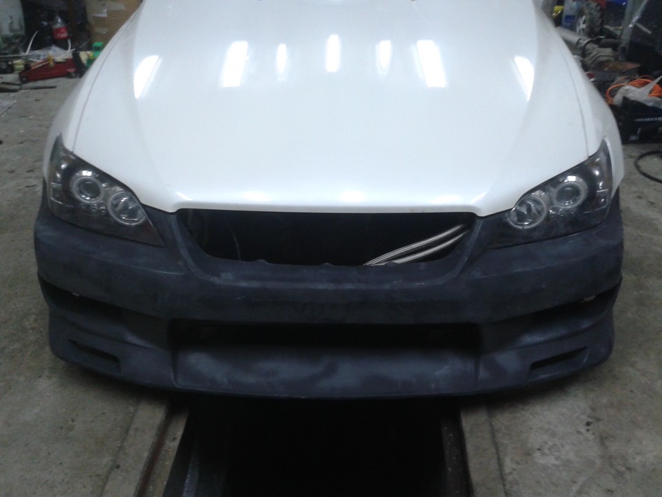 - Бампер ELIXIR, так примерил для интереса. — Toyota Altezza, 3 л, 2000 ...