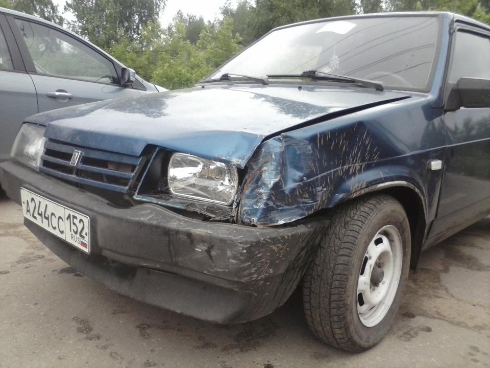 Ехал никому не мешая и тут…УДАР! — Lada 21088, 1,3 л, 1995 года | ДТП ...