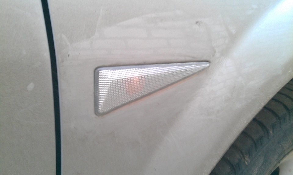 Тонировка повторителей поворота — Renault Megane II, 1,6 л, 2006 года ...