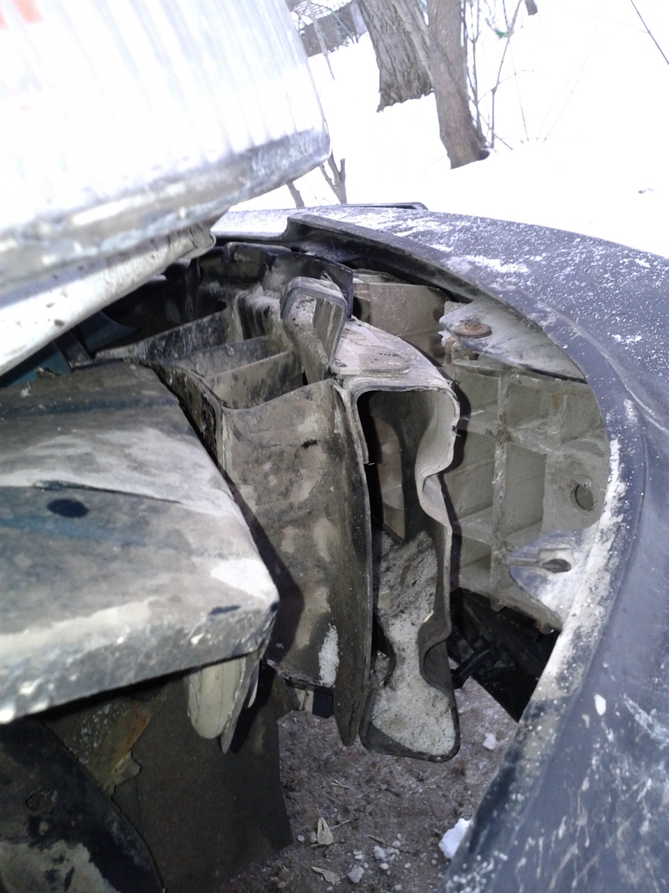 Небольшое ДТП — Daewoo Nexia (2G), 1,5 л, 1997 года | своими руками ...