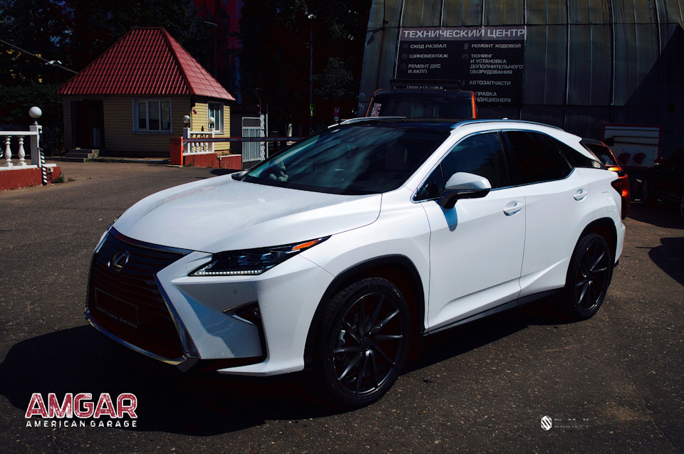 Установка обвеса F-Sport на Lexus RX-350 — AMGAR на DRIVE2