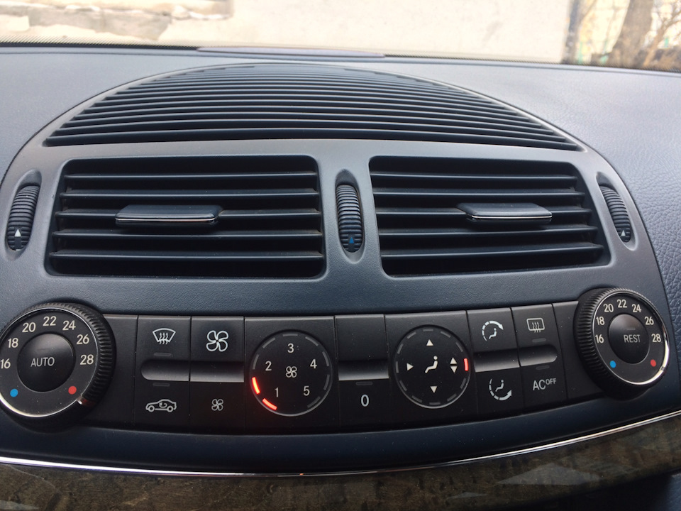 Печка — Mercedes Benz E Class W211 3 2 л 2004 года поломка Drive2
