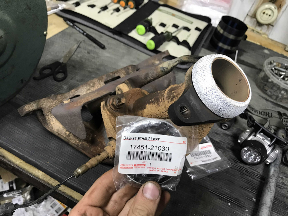 1745121030 Кольцо глушителя конус TOYOTA 1NZ, 1ZZ (48,8*63,5*17) TOYOTA ...