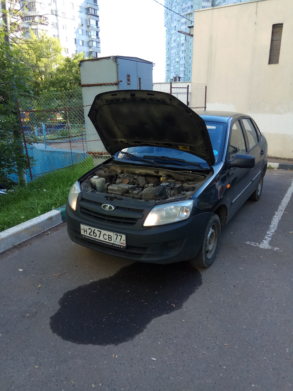 Антифриз — Lada Гранта (1G), 1,6 л, 2012 года | запчасти | DRIVE2