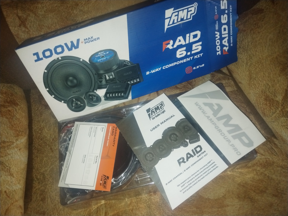 AMP RAID 6.5 — Toyota Cresta (90), 2,5 л, 1993 года | автозвук | DRIVE2