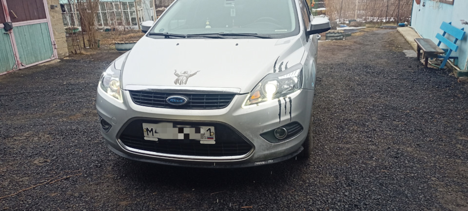 BI-LED ЛИНЗЫ — Aozoom A15 4300К Форд Фокус 2 Рестайлинг. — Ford Focus ...