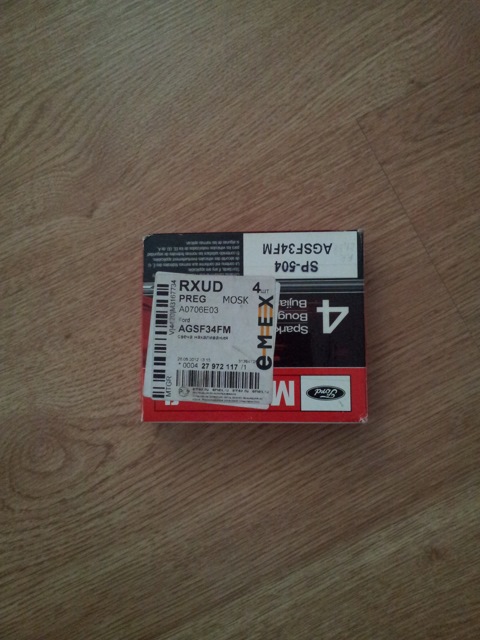 AGSF34FM Свеча зажигания Ford | Запчасти на DRIVE2