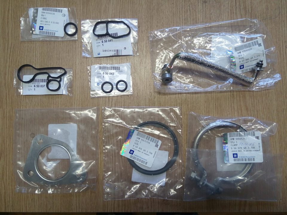 Замена прокладок маслоохладителя (теплообменника) A14NET — DRIVE2