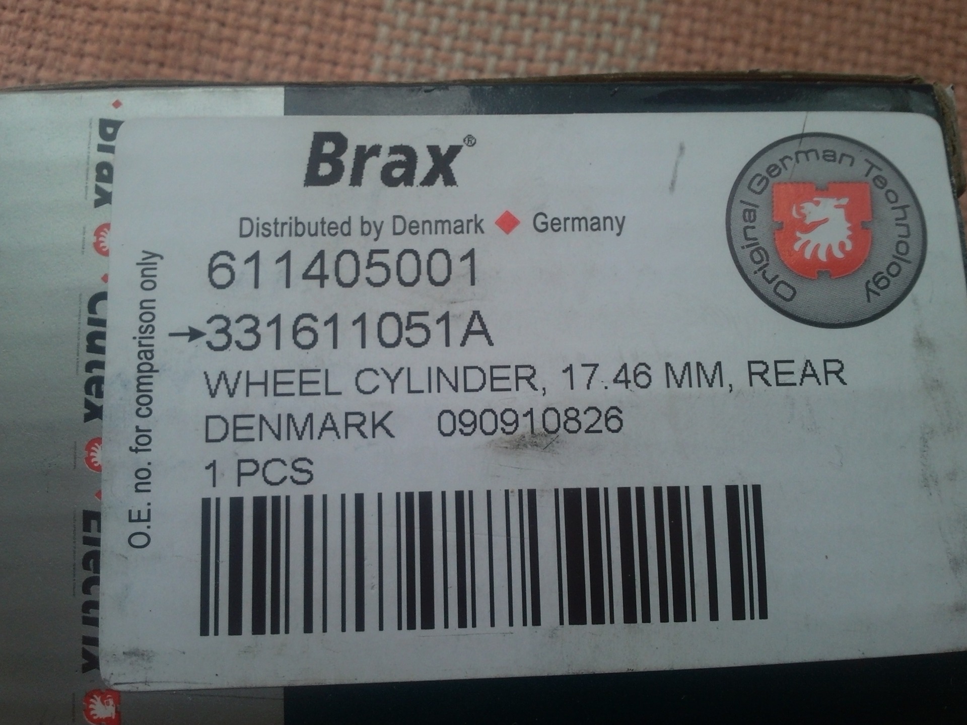 Запись, 8 июня 2010 — Volkswagen Vento, 1,8 л, 1993 года | запчасти ...