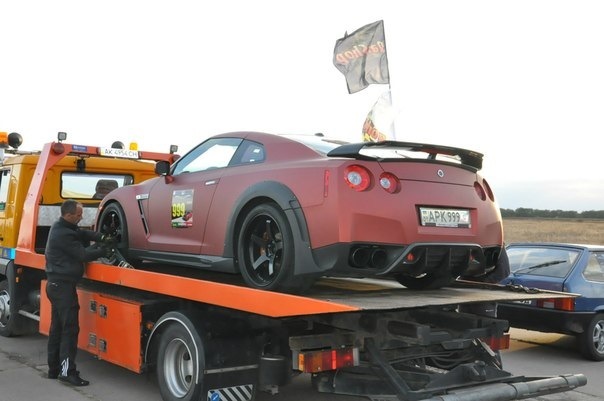 Запорожье ) Финальная битва Drag Racing 2013 ) — Nissan GT-R (R35), 3,8 ...