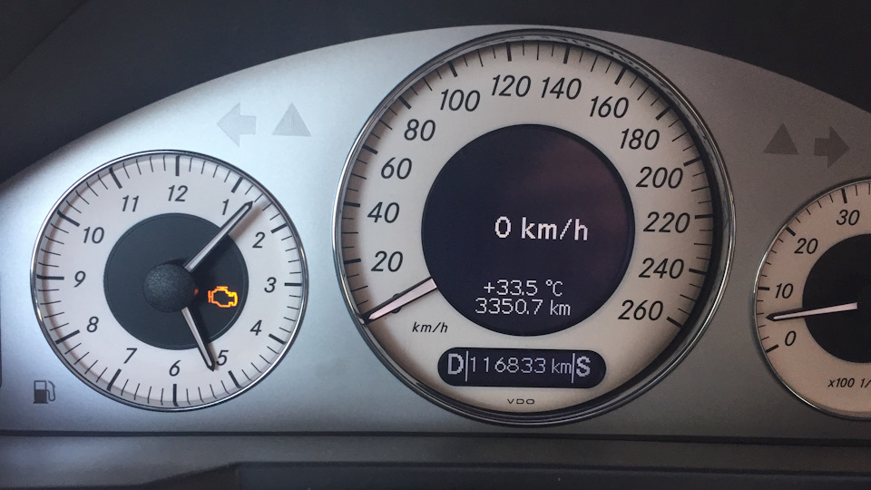 Датчик колена — Mercedes-Benz E-Class (W211), 3,2 л, 2002 года | своими ...