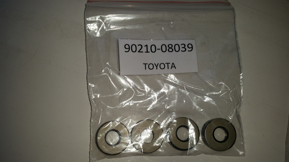 9021008039 Шайба TOYOTA LEXUS | Запчасти на DRIVE2