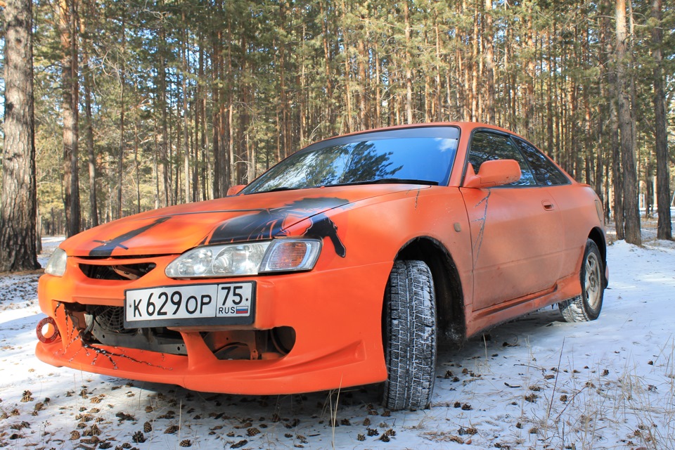 Вот так вот встретили мы зиму) — Toyota Corolla Levin (AE110/111), 1,5 ...