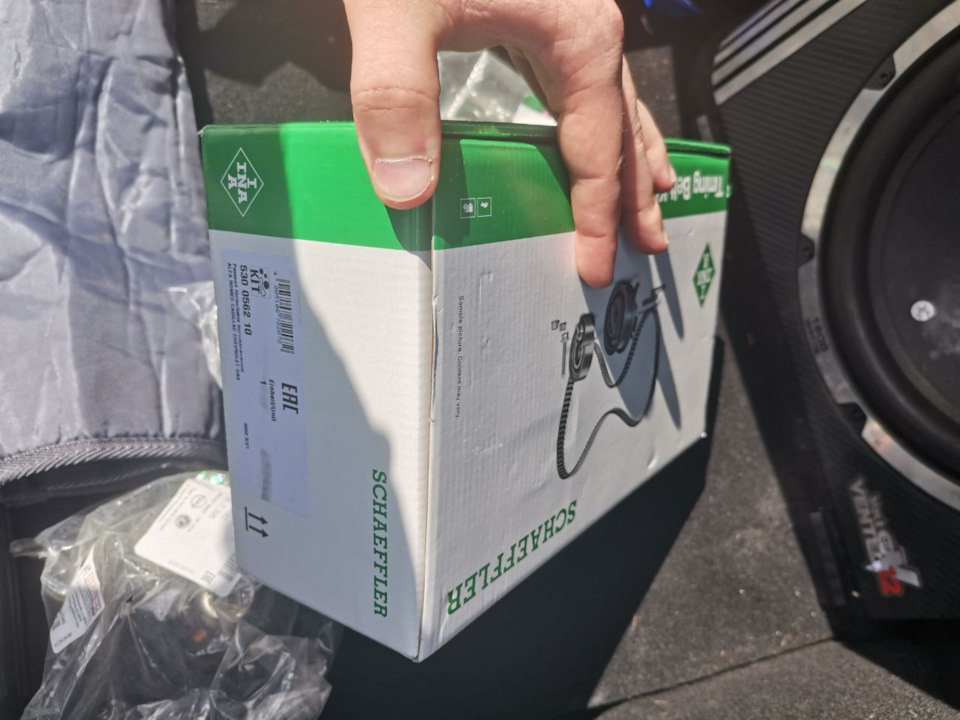 ГРМ ремень, помпа, опоры стоек, датчик температуры воздуха. — Opel ...