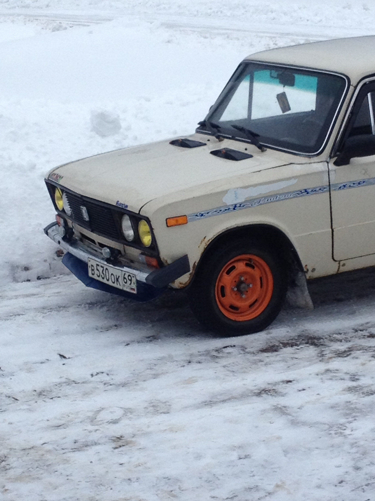 Самодельная губа(вихур) на ваз — Lada 21065, 1,3 л, 1993 года ...