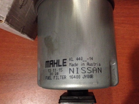 16400JY00B Фильтр топливный NISSAN INFINITI | Запчасти на DRIVE2