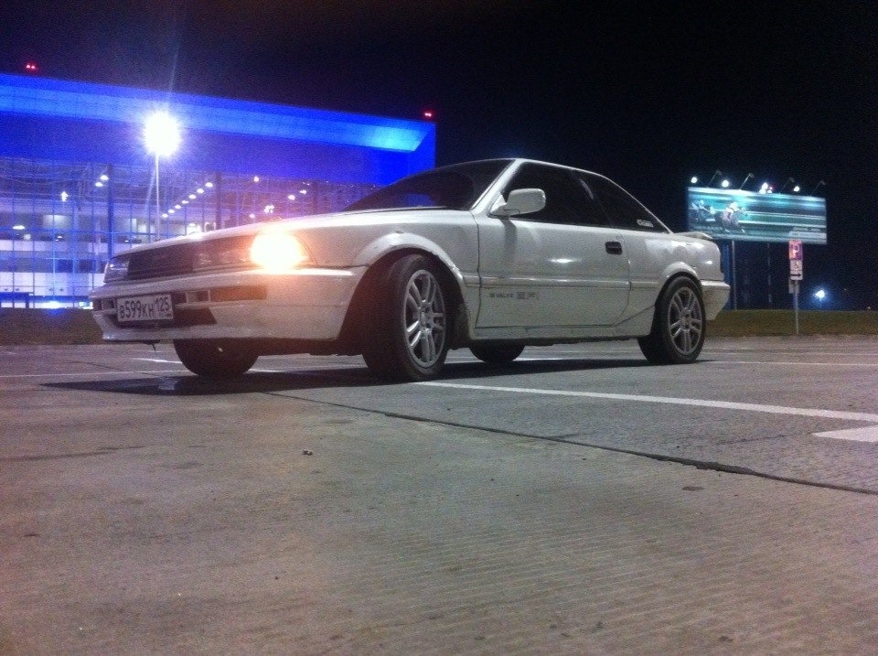 дело было вечером, делать было нечего — Toyota Corolla Levin (AE91/92), 1,5 л, 1990 года ...