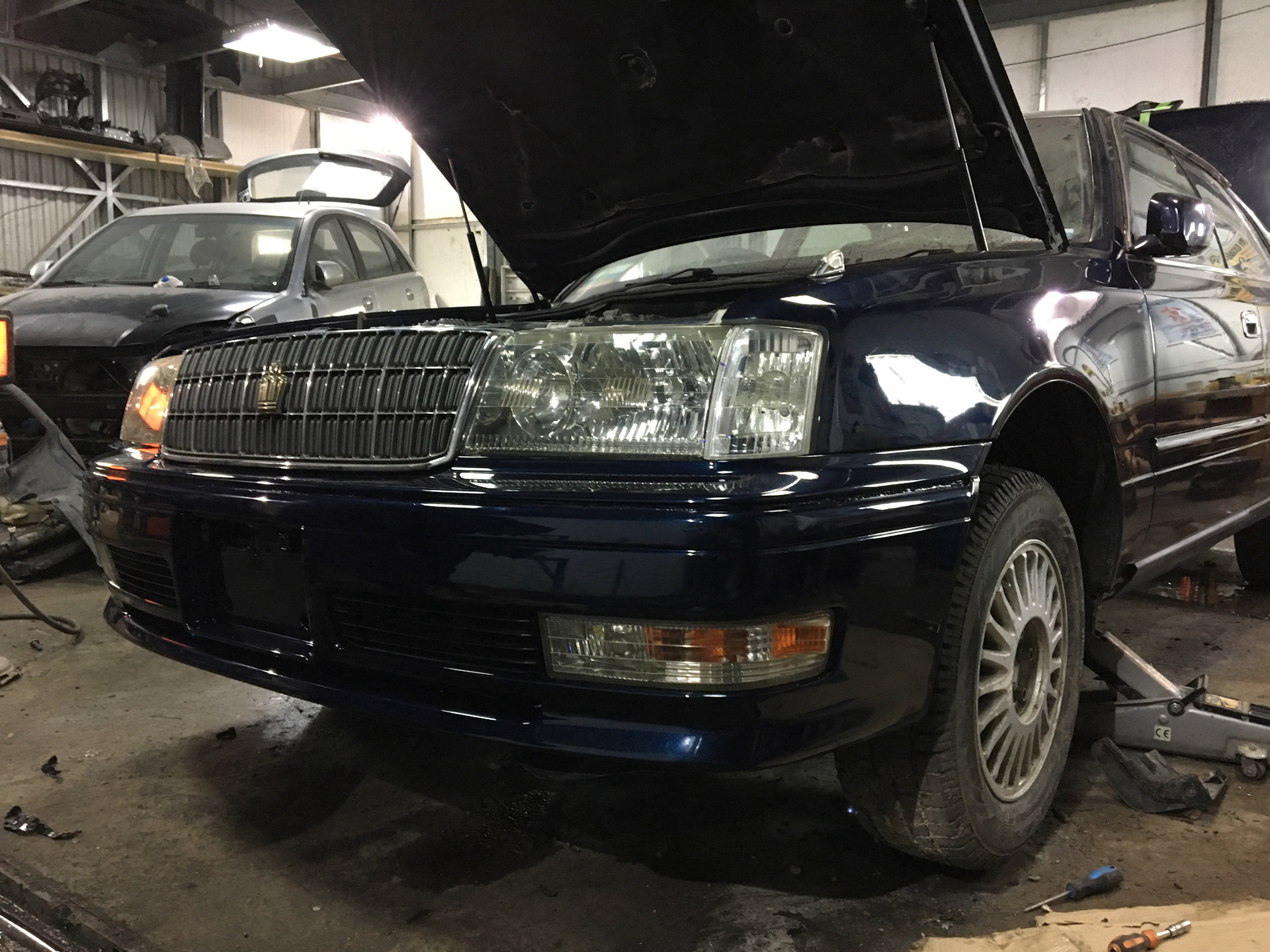 Снова на ходу — Toyota Crown (S150), 2,5 л, 1998 года | кузовной ремонт | DRIVE2