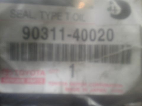 9031140020 Сальник распредвала OEM TOYOTA LEXUS | Запчасти на DRIVE2
