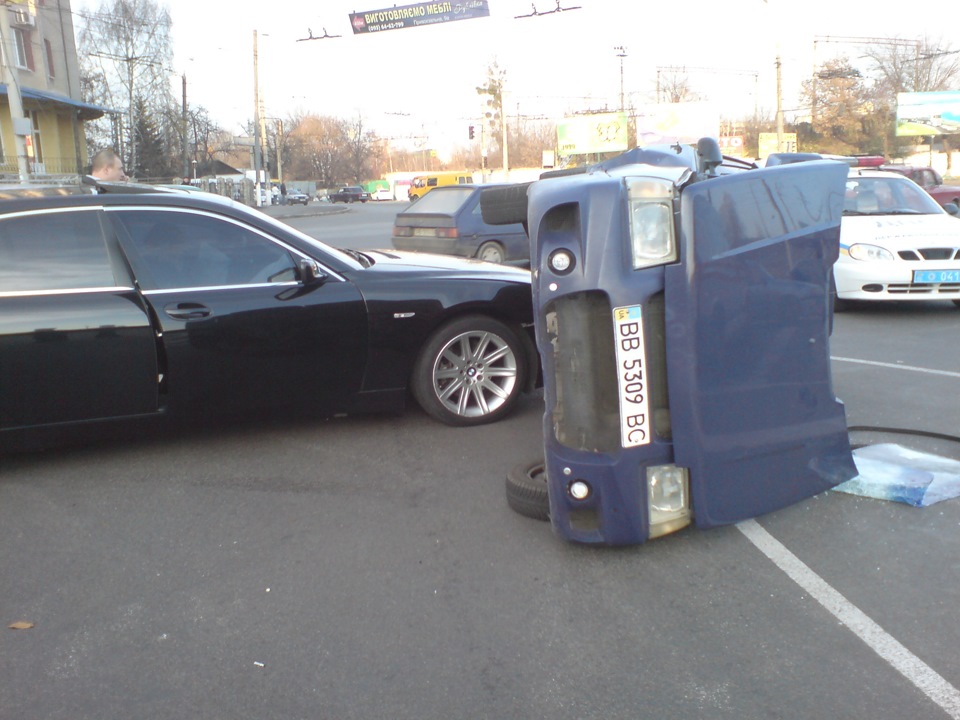 Первое ДТП — ЗАЗ 1103, 1,2 л, 2003 года | ДТП | DRIVE2