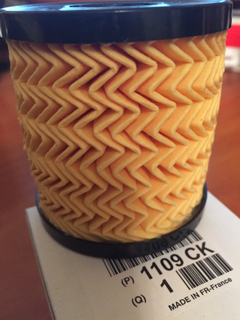 1109CK Фильтр масляный Peugeot Citroen | Запчасти на DRIVE2