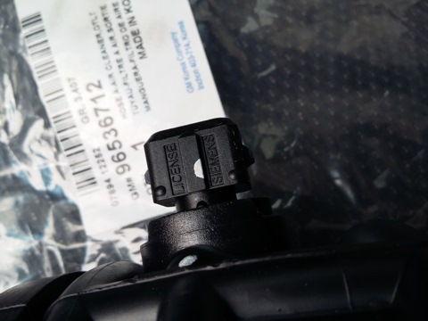 96536712 Патрубок воздушного фильтра CHEVROLET AVEO GM | Запчасти на DRIVE2