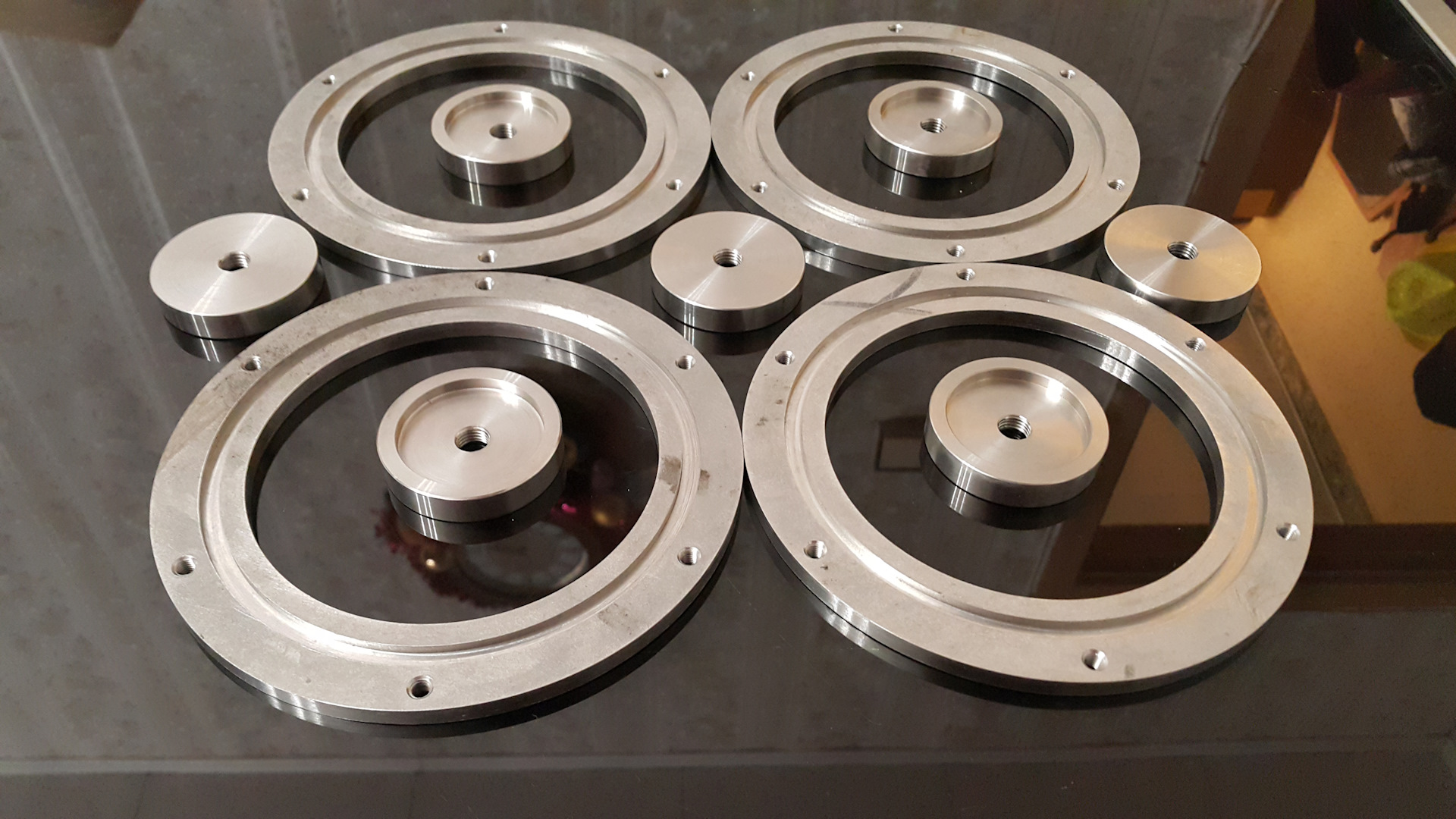 Фланцы из нержавейки для топливного бака. — DRIVE2