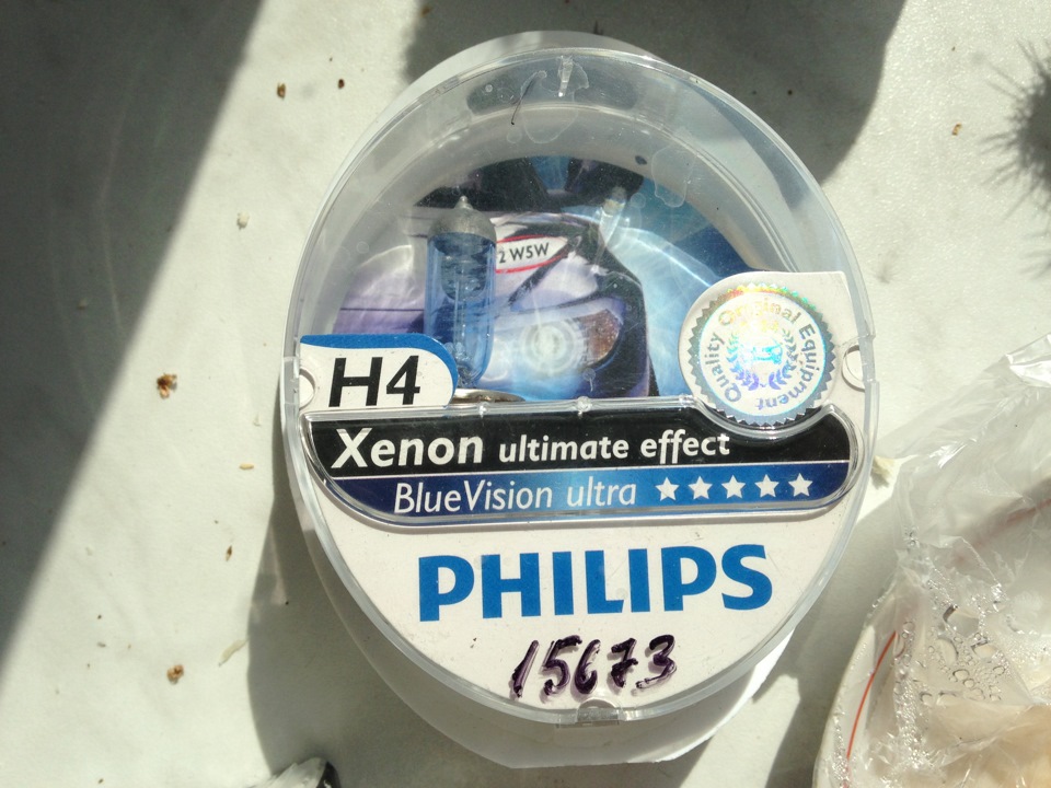 Лампочки Philips xenon effekt или Osram cool blue H4 — Lada 2113, 1,5 л ...