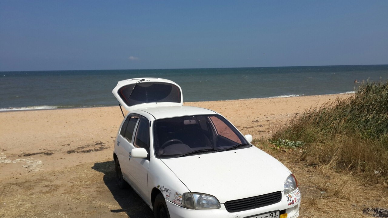 Toyota Starlet (90) 1.3 бензиновый 1998 | 4wd offroad на DRIVE2