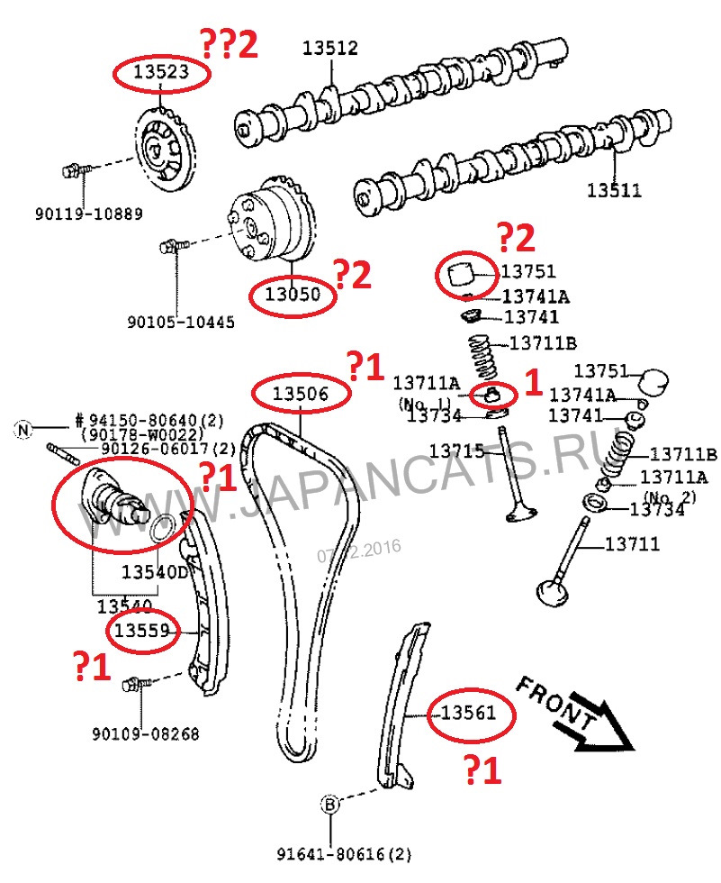 9164180616 Болт с шестигранной головкой TOYOTA LEXUS | Запчасти на DRIVE2