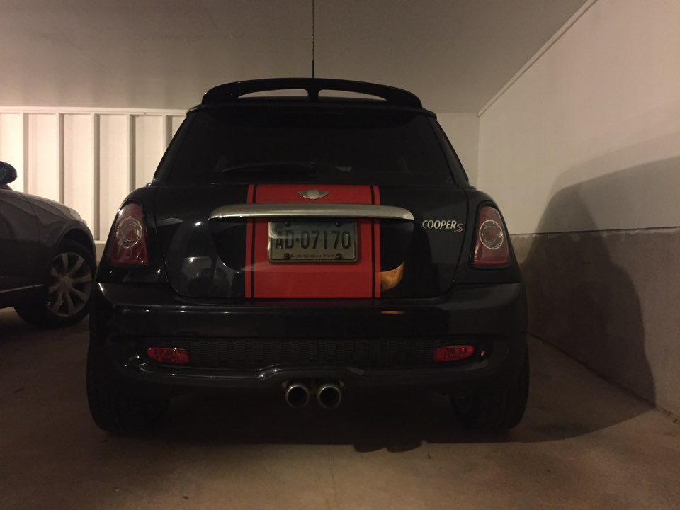 rear fogs — MINI Cooper S Mk II, 2007 года | обкатка | DRIVE2