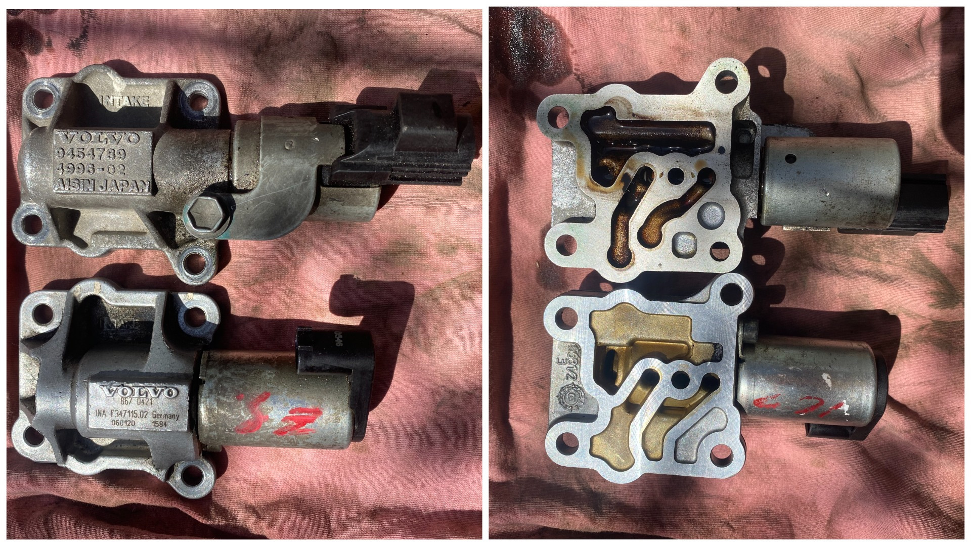 Клапан VVT от XC90 — Volvo V40 (1G), 1,8 л, 1999 года | своими руками ...