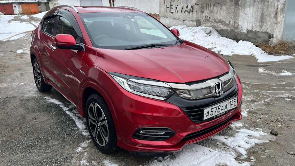 Honda Vezel (1G) 1.5 гибридный 2018 | Z-ка рестайлинг на DRIVE2