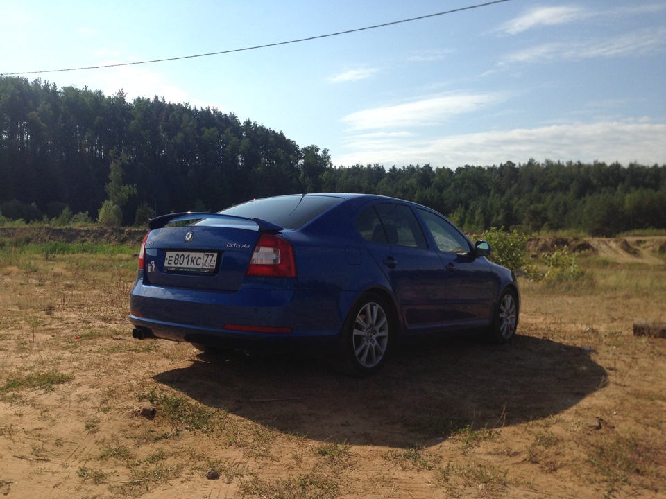 Съездили в Лыткарино — Skoda Octavia RS A5 Mk2, 2 л, 2010 года ...