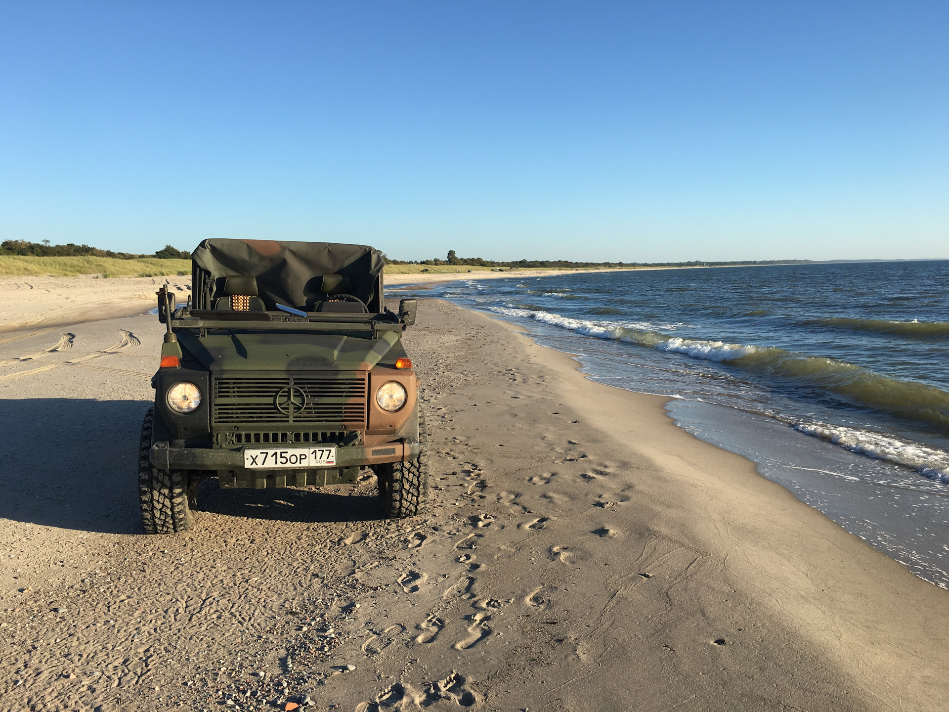 Выезд на море ! ловим последние дни лета! — Mercedes-Benz G-Class (W460 ...
