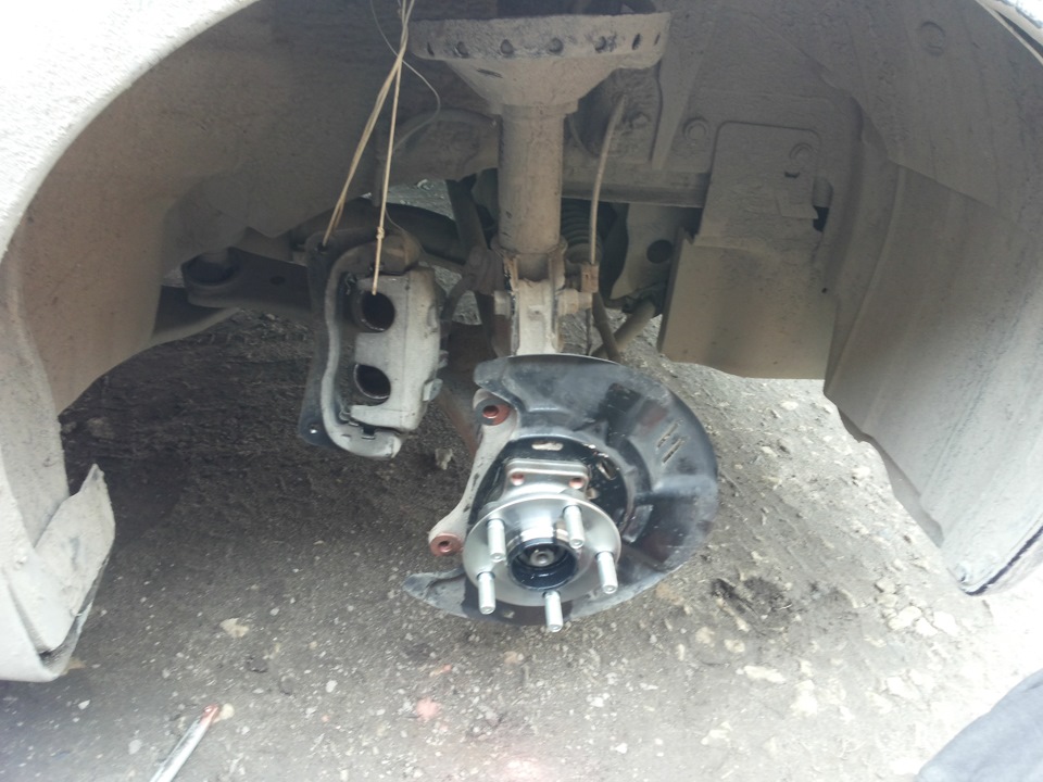 ступичный подшипник — Subaru Impreza (GE/GH), 2 л, 2007 года | своими ...