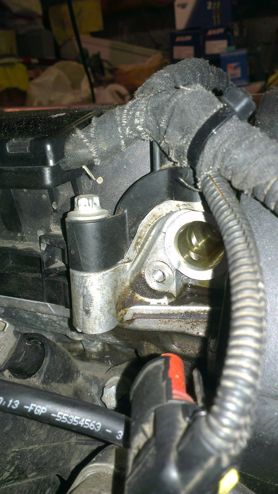 55354563 Трубка подогрева дроссельной заслонки впускная GM | Запчасти ...