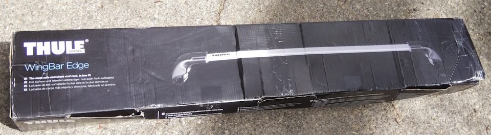 Элегантные крылышки от Thule. — Mitsubishi Outlander (3G), 2 л, 2016 ...