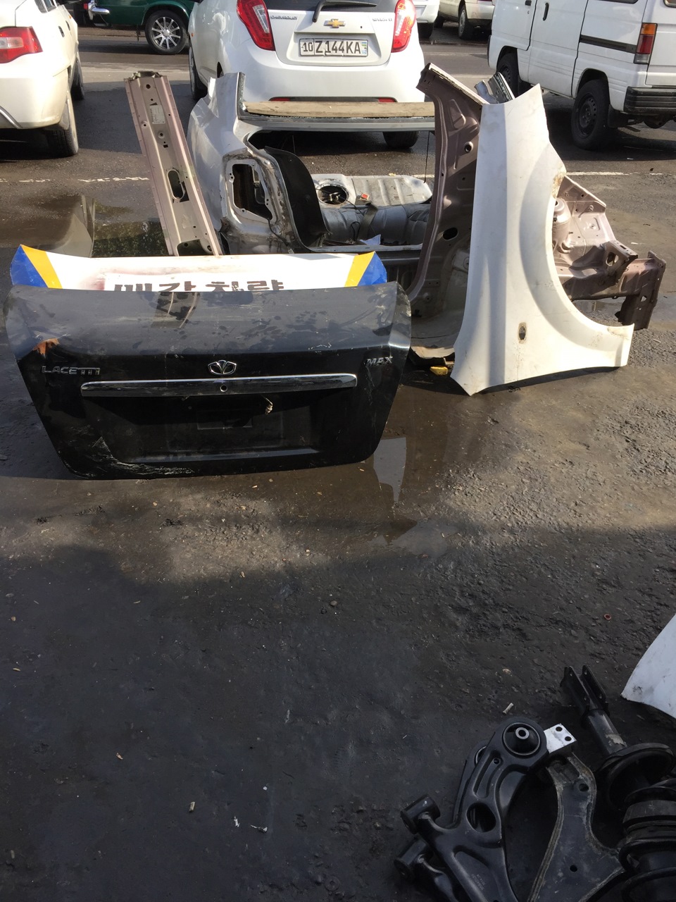 Часть 1. Новые передние тормозные диски GM#96549782, комплект ...