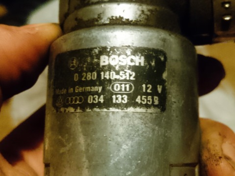 0280140512 Регулятор холостого хода BOSCH | Запчасти на DRIVE2