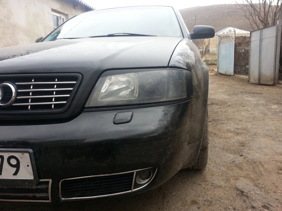 опять передние фары… — Audi A6 (C5), 2,8 л, 1998 года | стайлинг | DRIVE2
