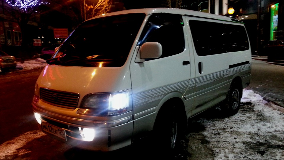 Toyota HiAce (H100) 3.0 дизельный 2000 | SUPER CASTOM Limited... на DRIVE2