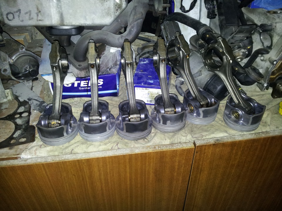 подготовка и чистка мотора M52TU B28 1999" УСТАНОВЛЕНО — BMW 3 series ...