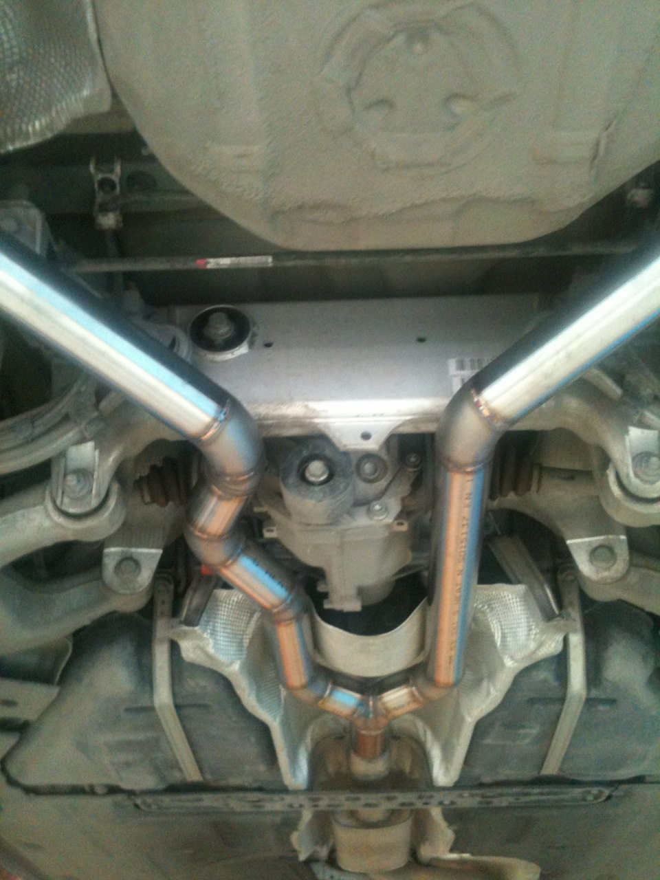 Ремонт выхлопа BMW 5 F10 — DRIVE2