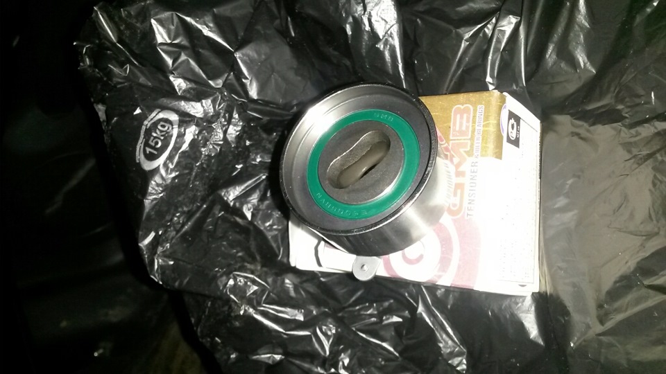 Ролик натяжной от Toyota Corolla 1.6 — Lifan Solano I, 1,6 л, 2011 года ...