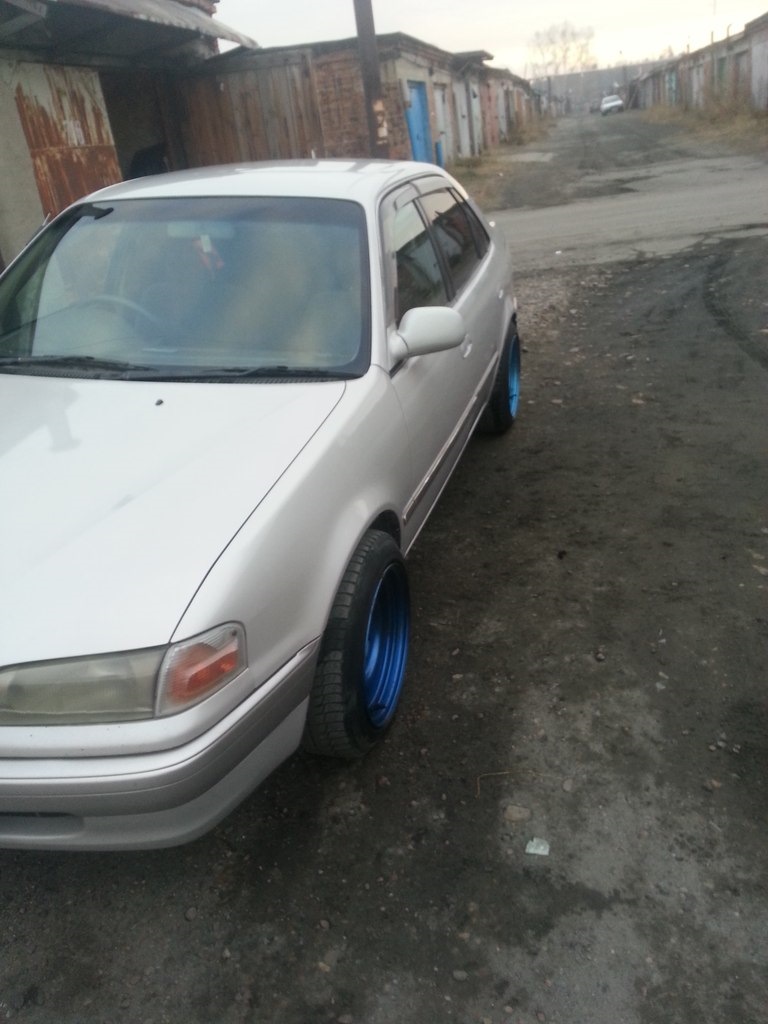 Ниже ниже ниже! — Toyota Sprinter (110), 1,6 л, 1996 года | тюнинг | DRIVE2