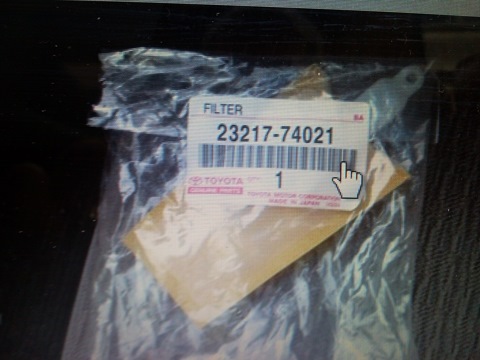 2321774021 Сетка-фильтр для бензонасоса TOYOTA LEXUS | Запчасти на DRIVE2