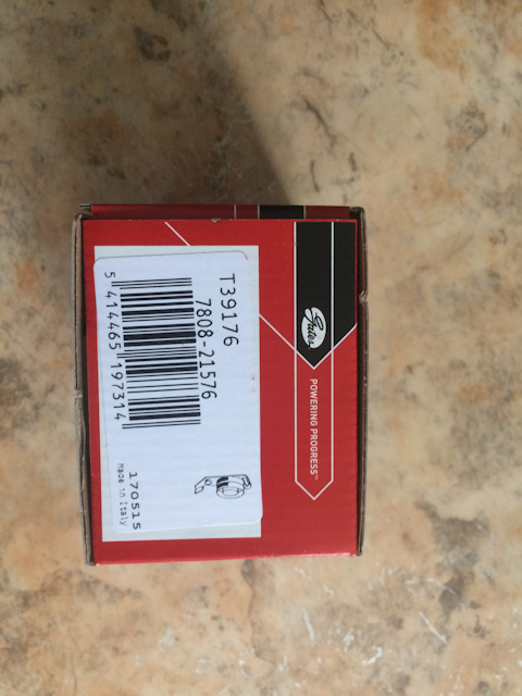 T39176 Ролик натяжной GATES | Запчасти на DRIVE2