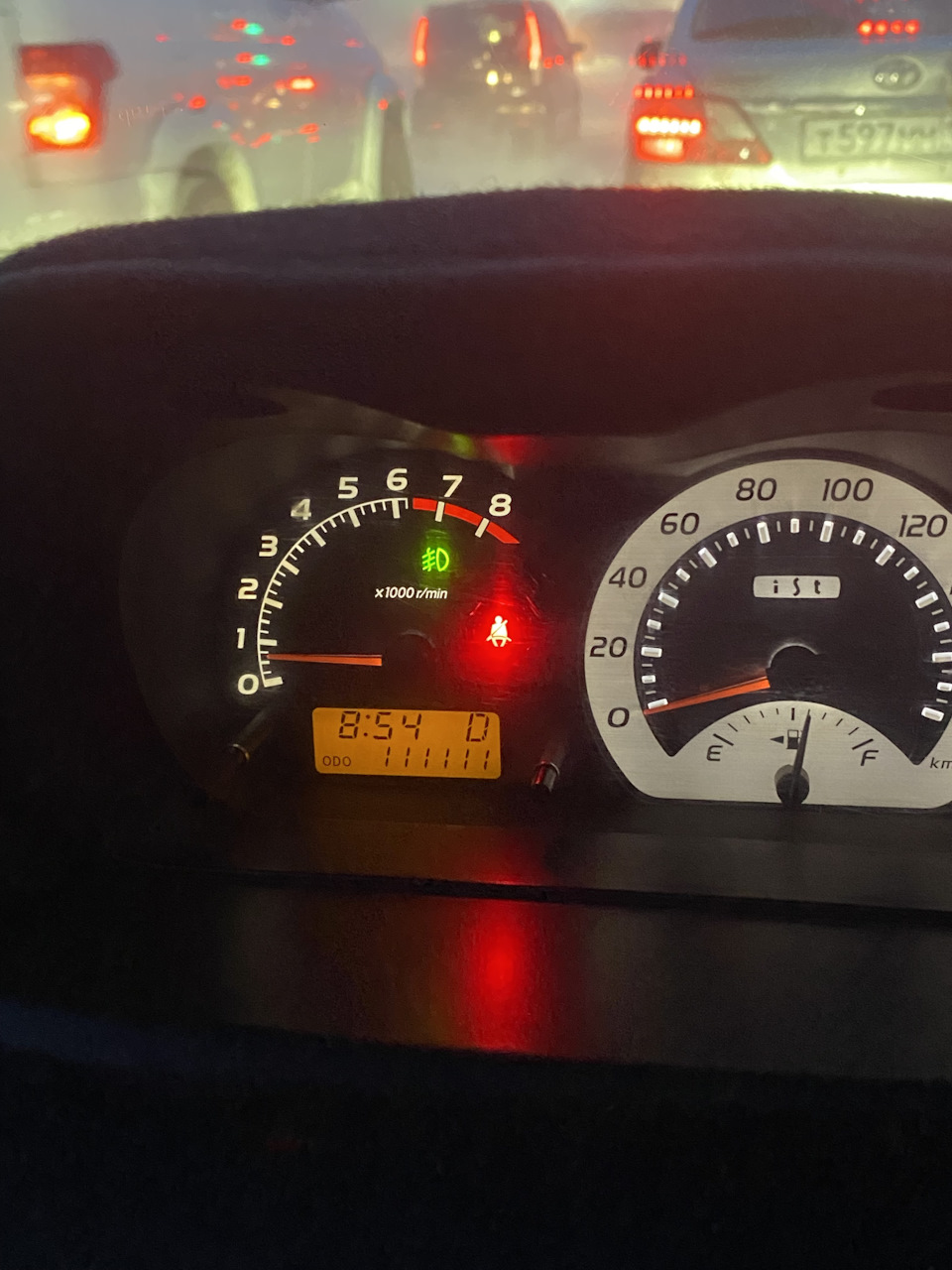 Красивые числа. — Toyota ist (1G), 1,5 л, 2007 года | другое | DRIVE2